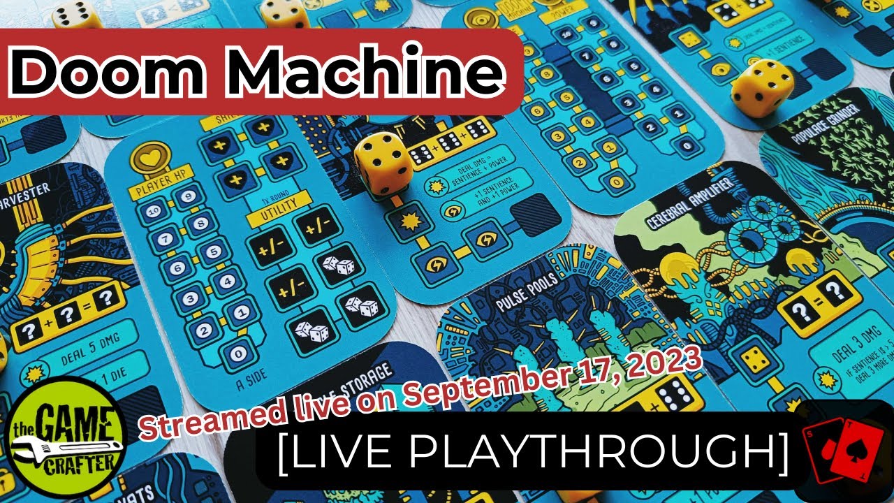 Playthrough (Live) | Doom Machine (The Game Crafter) - YouTube