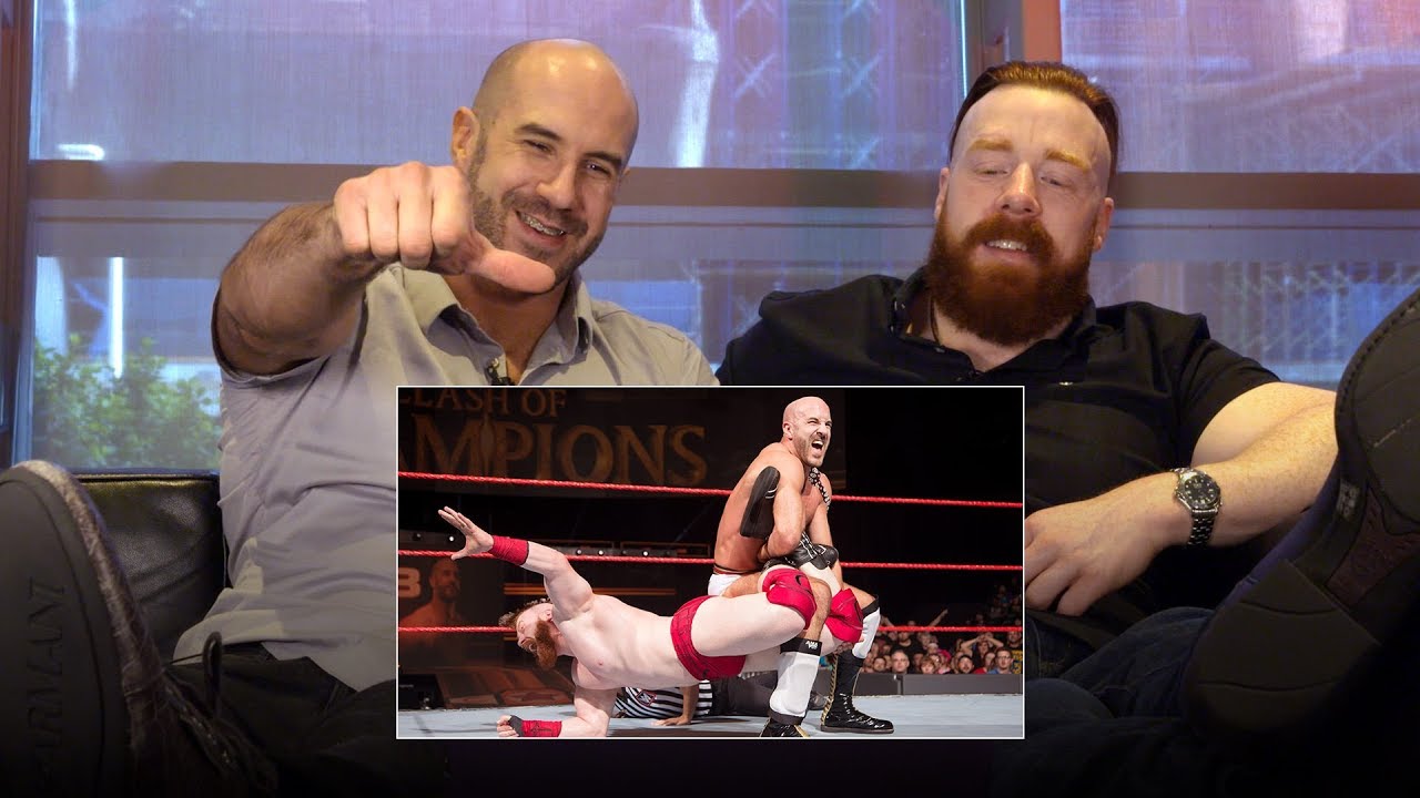 Sheamus & Cesaro rewatch the final match of their Best of Seven Series ...