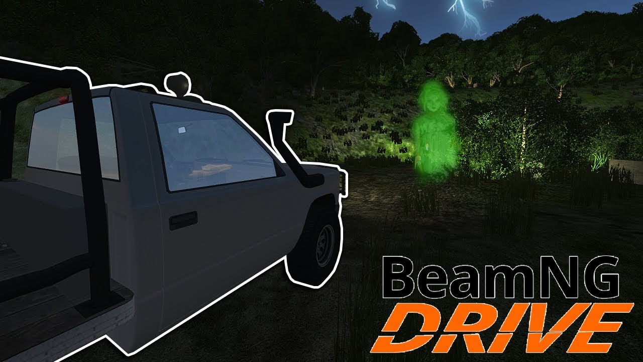 Finding the New Cemetery & Ghost in this Haunted Map! - BeamNG Drive ...