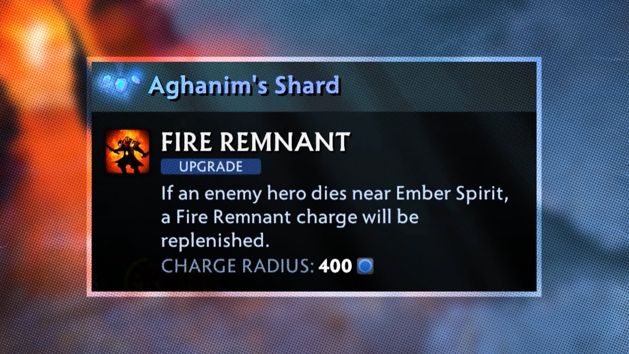 Fire Remnant charges replenish on every kill wins games in Dota 2 7.39 ...