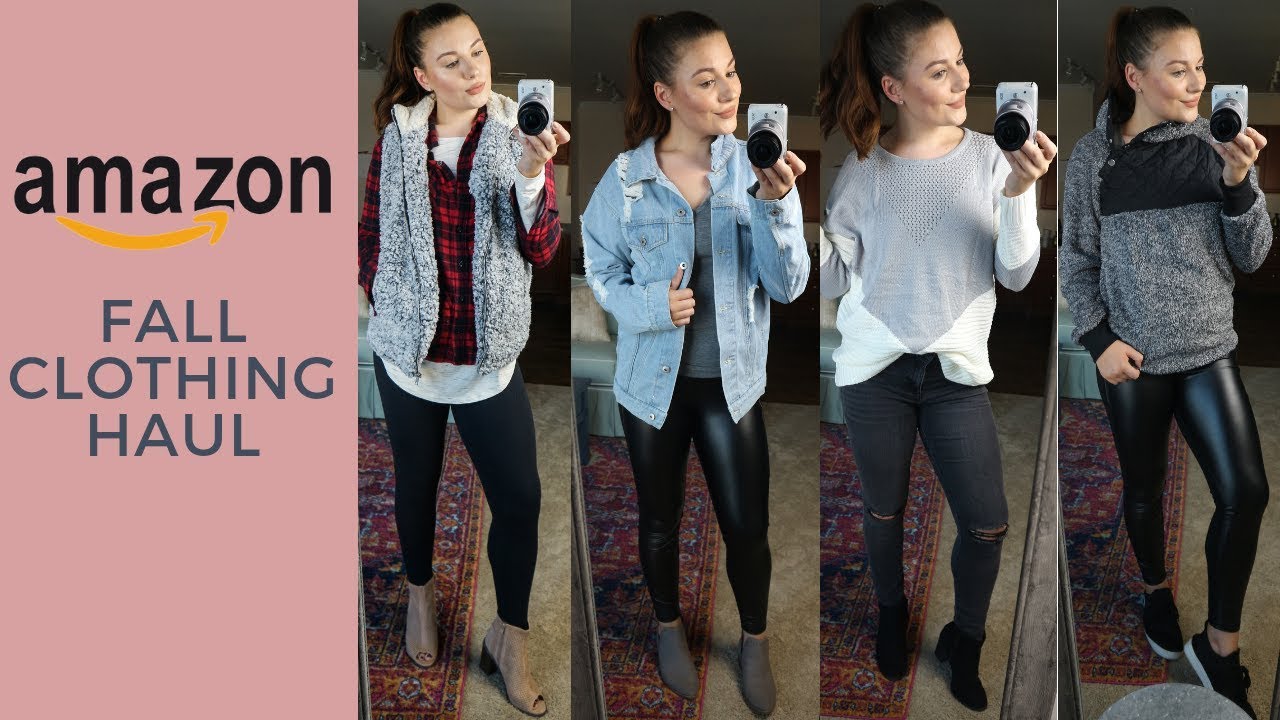 AMAZON PRIME FALL FASHION TRY ON HAUL 2018 - YouTube
