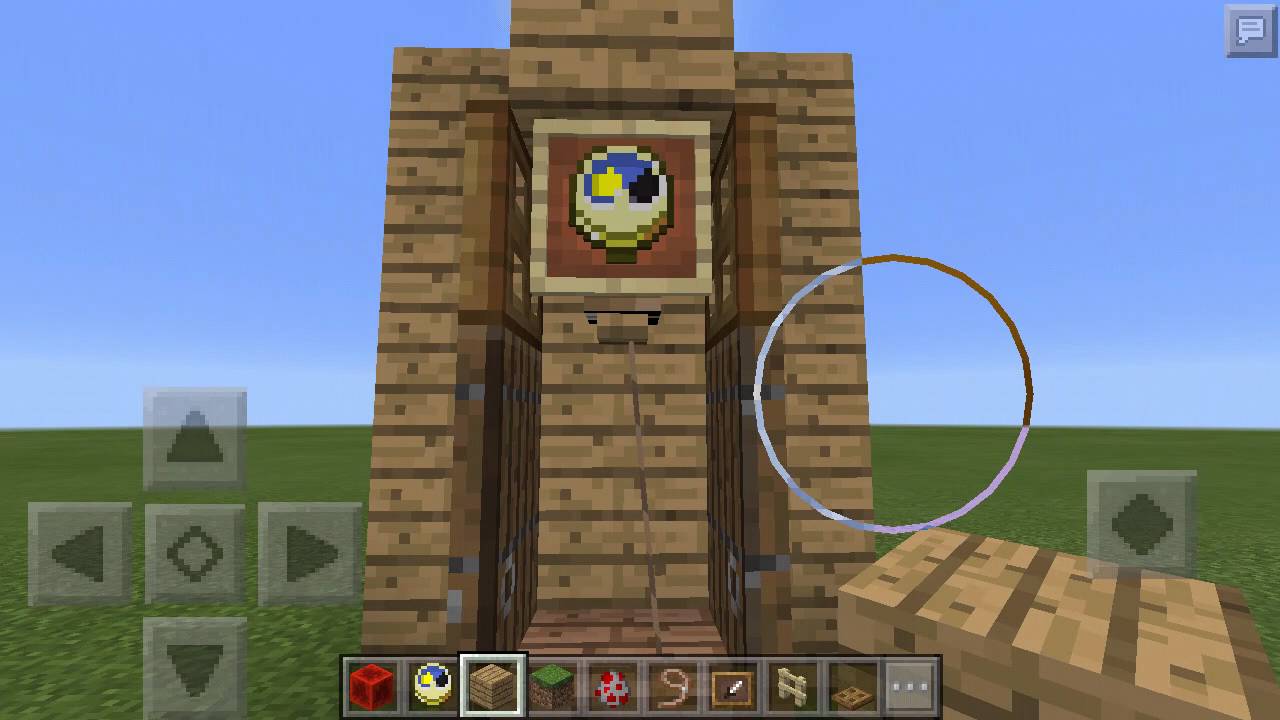 Como fazer um relógio no minecraft - YouTube