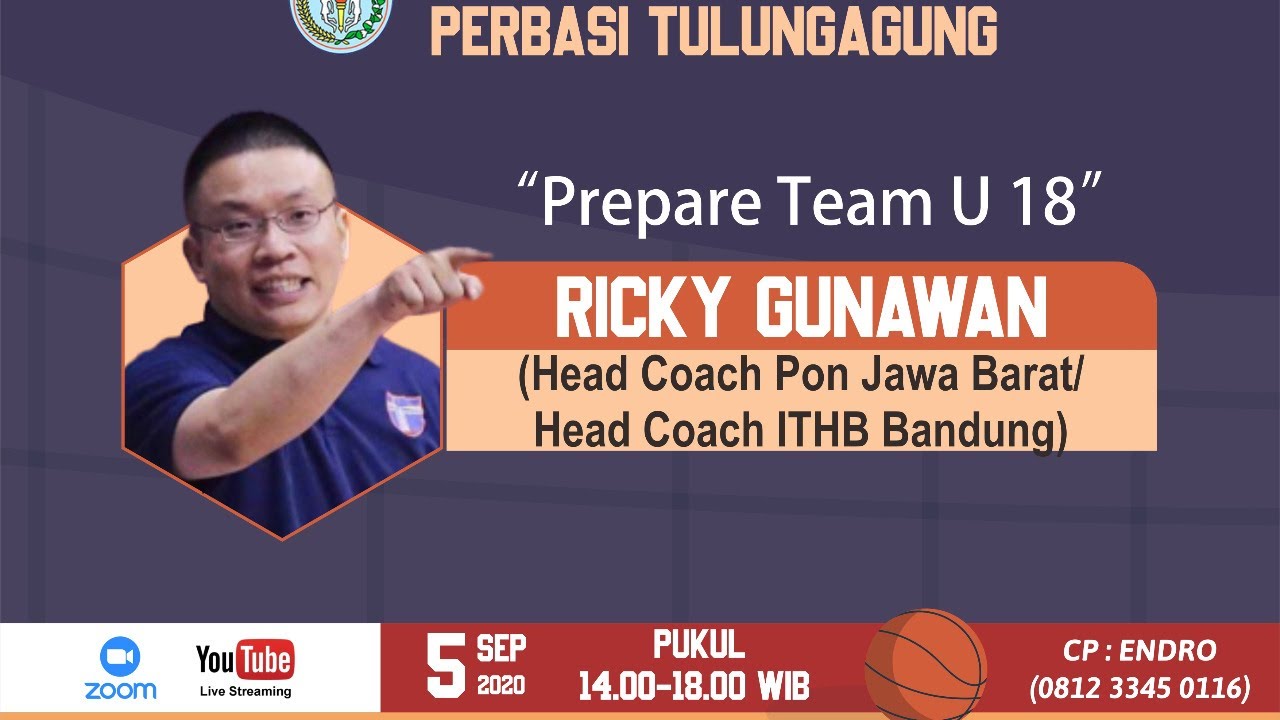 "TEMA : Prepare Team U 18 PEMATERI : RICKY GUNAWAN" - YouTube