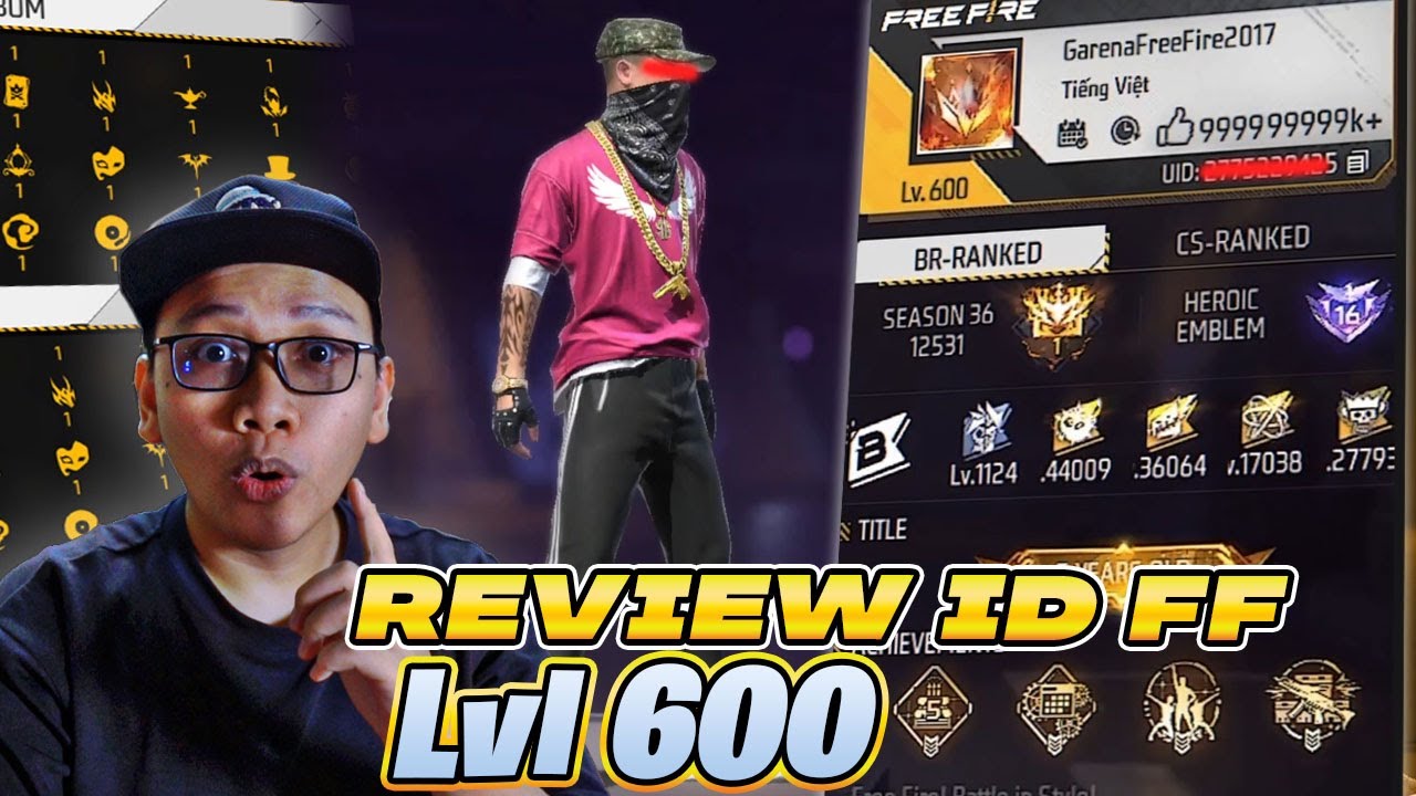 ID FF APA INI CUY! LIKENYA 9 KUADRILIUN! REVIEW ID FF PALING NGAWURR ...