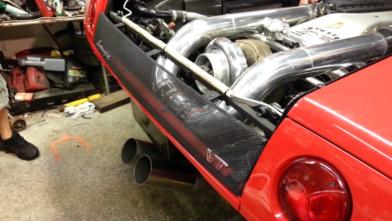 Proven Power built single turbo Lamborghini Diablo - YouTube