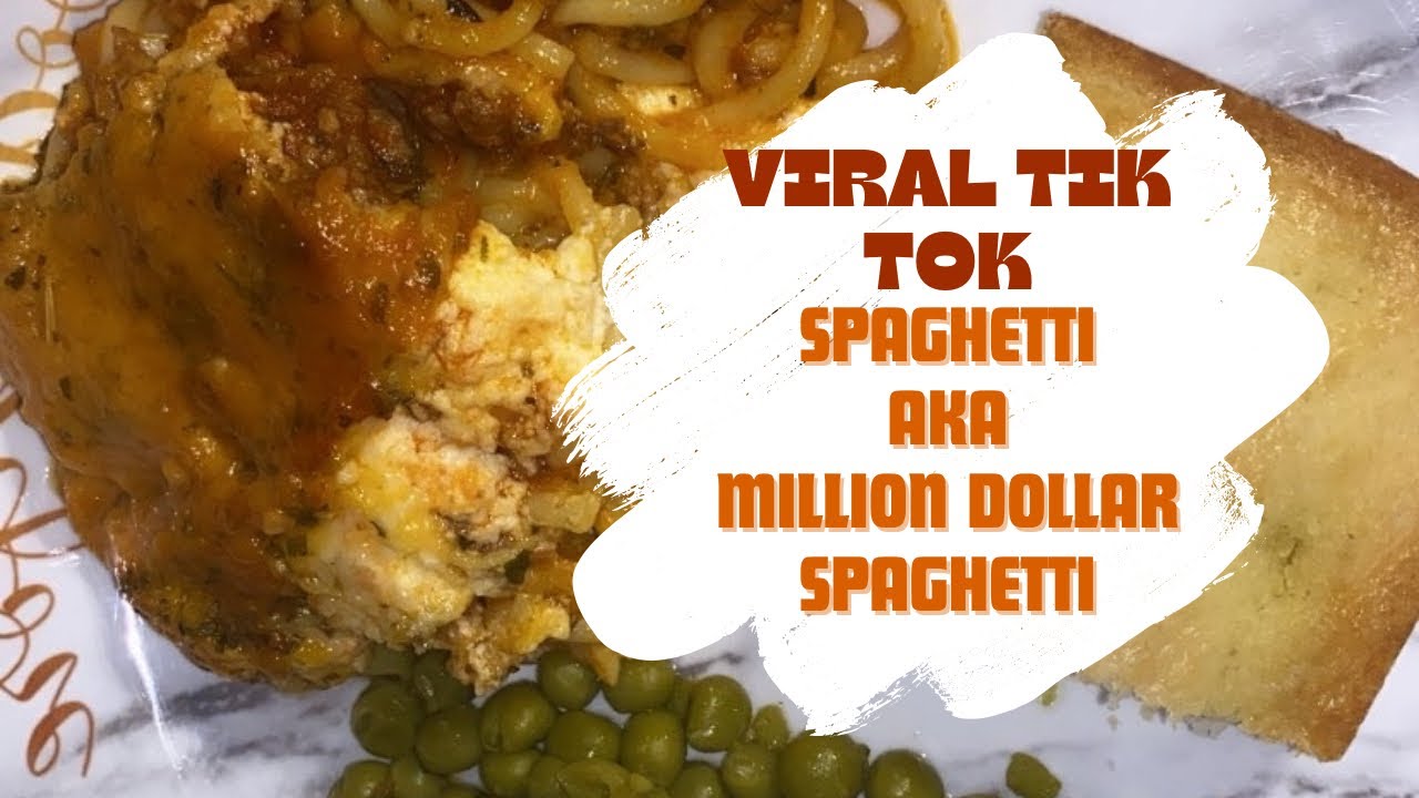 Viral Tik Tok Spaghetti | Million Dollar Spaghetti | Cooking with ...