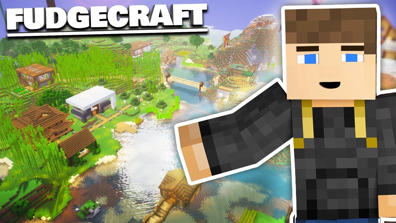 THIS WORLD IS AMAZING - Fudgecraft Survival #9 (Minecraft) - YouTube