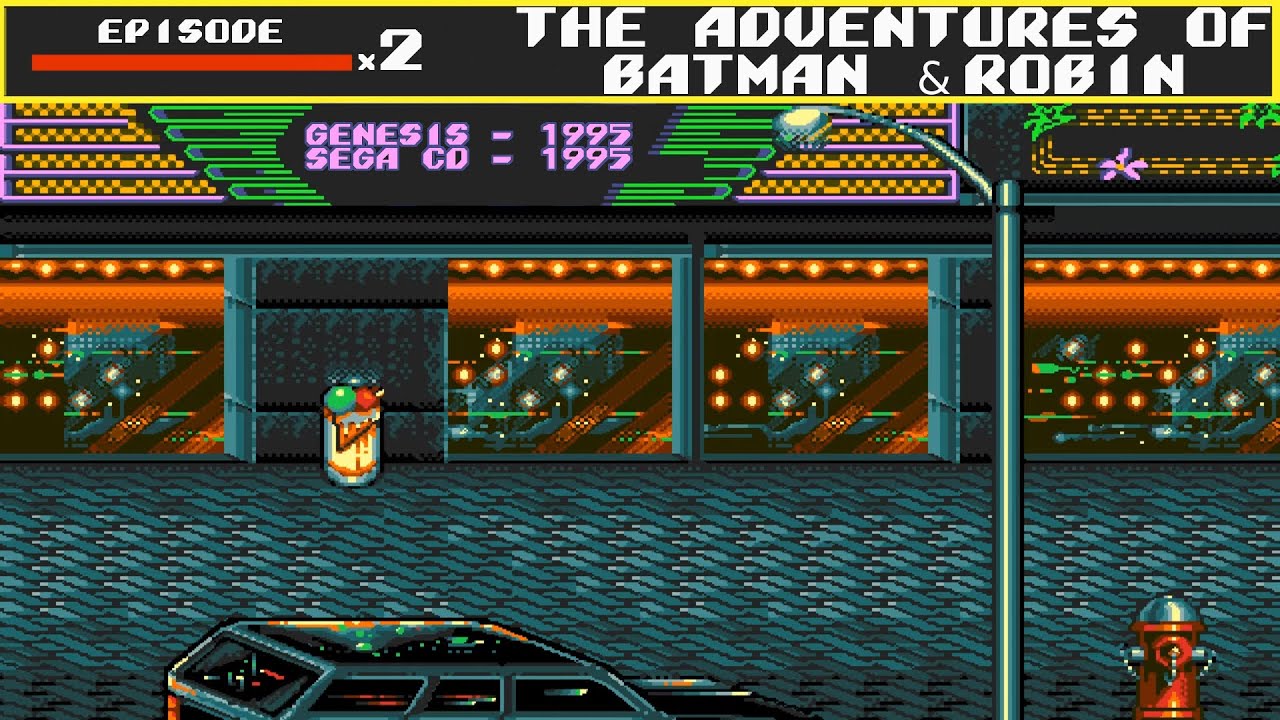 The Adventures Of Batman & Robin - Genesis Vs Sega CD - YouTube