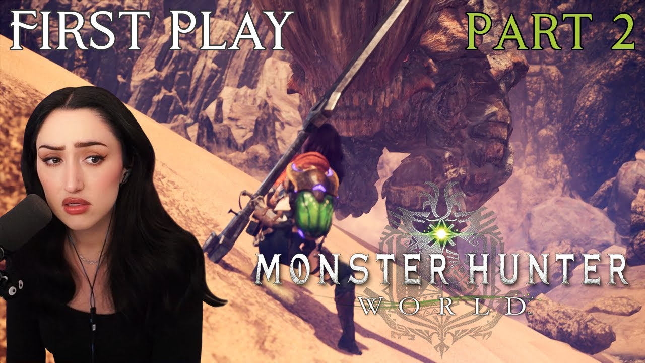 Fromsoft Player tries Monster Hunter World | First Playthrough (Part 2 ...