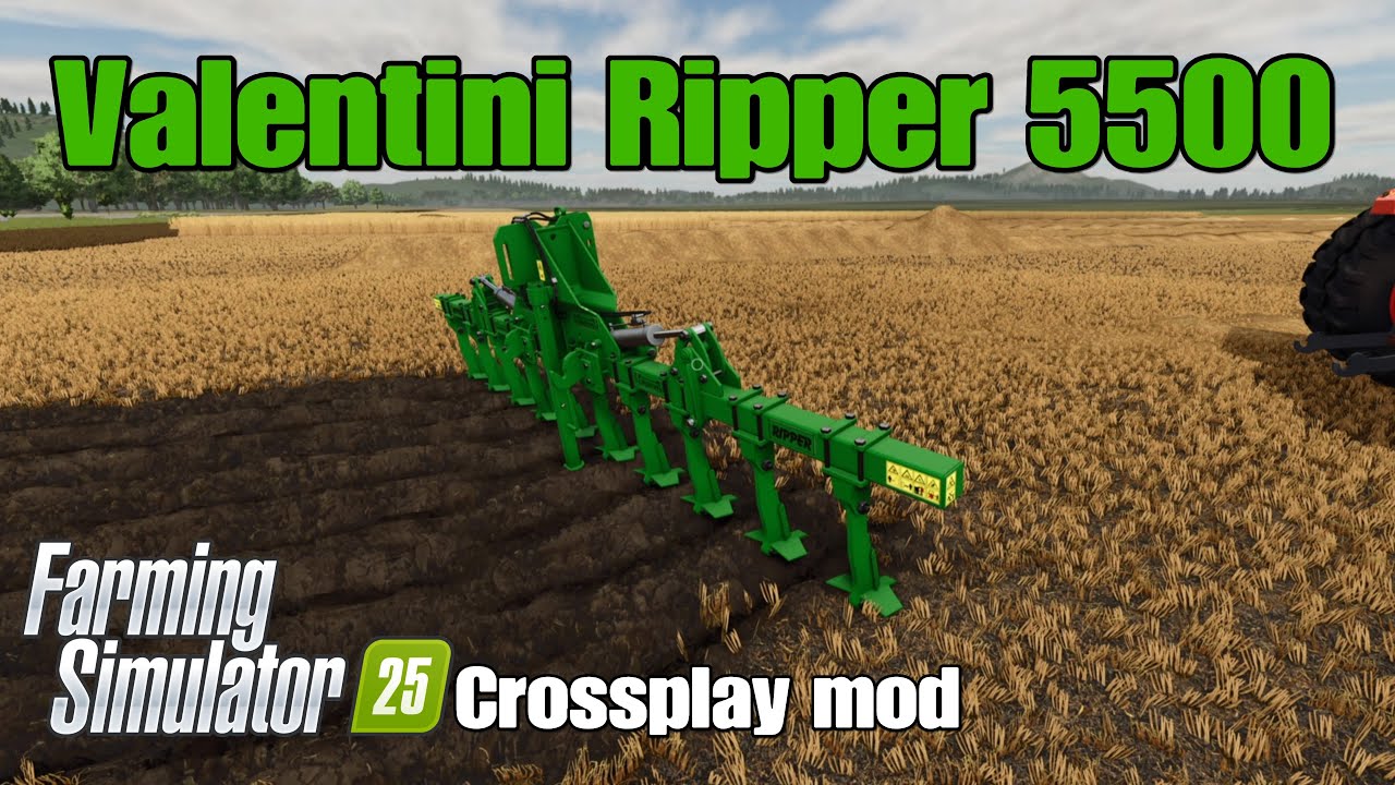 Valentini Ripper 5500 / FS25 crossplay mod - YouTube