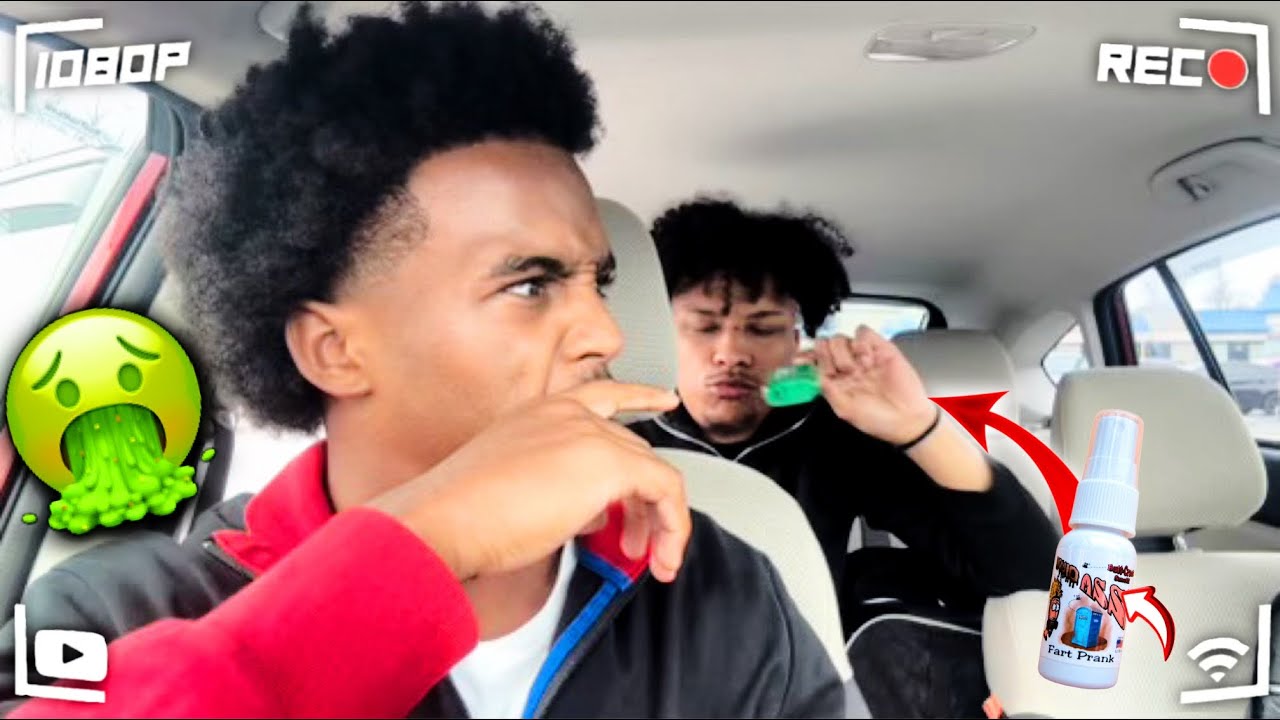 Sprayed Fart Spray On Friends Vape (Gets Heated) - YouTube
