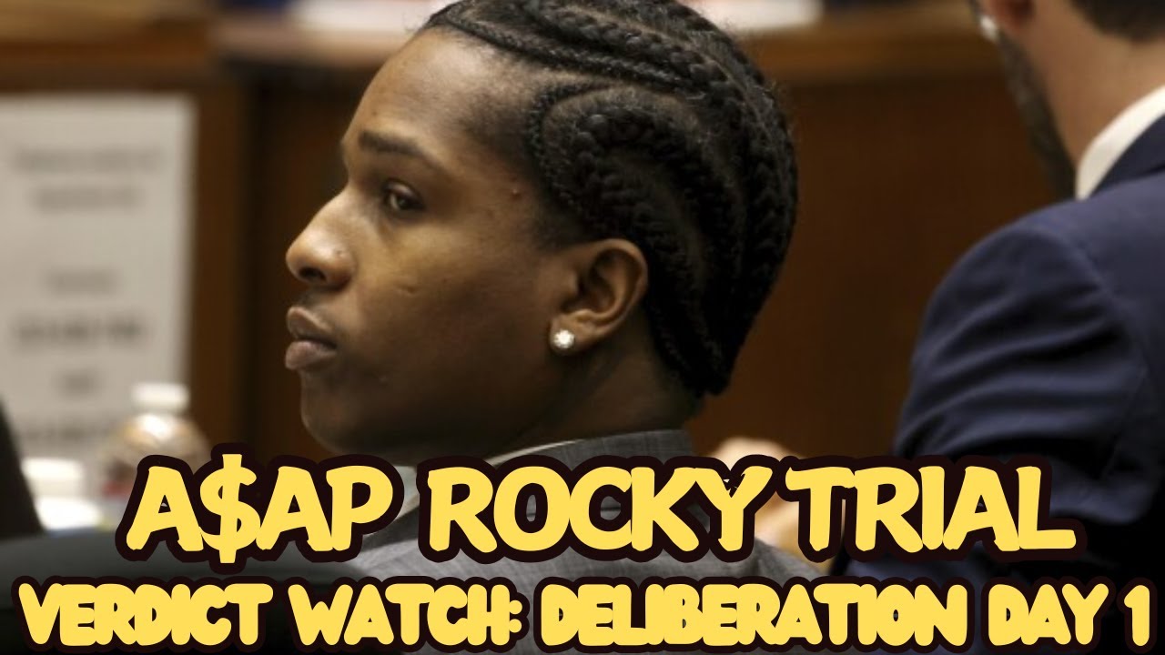 ASAP ROCKY VERDICT WATCH|VERDICT IS IN! - YouTube