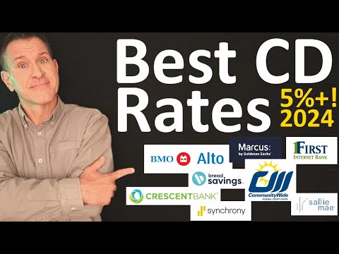 BEST CD Rates 2024 - Lock in 5%+ Interest While You Can! - YouTube