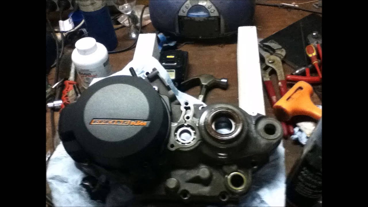 ktm sx 125 rebuild - YouTube