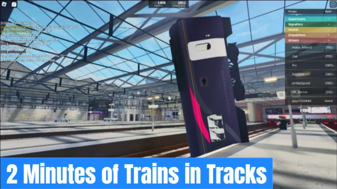 2 minutes of trains falling through tracks - SCR - YouTube