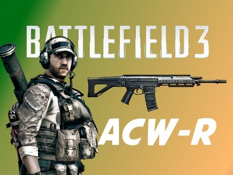 BF3 -- ACW-R + Suppressor = Match Made in Heaven! - YouTube