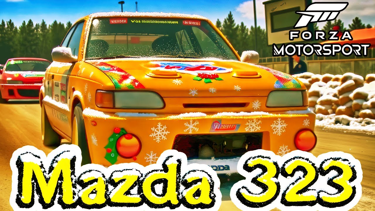 FORZA MOTORSPORT - MAZDA 323 - YouTube