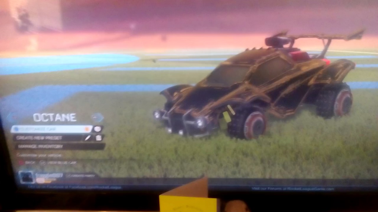 Rocket league Easter egg in more detail - YouTube