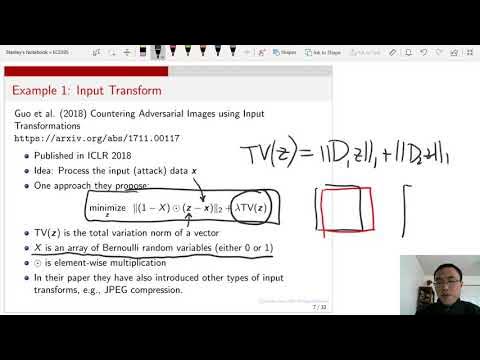 ECE595ML Lecture 36-1 Defending Adversarial Attack - YouTube