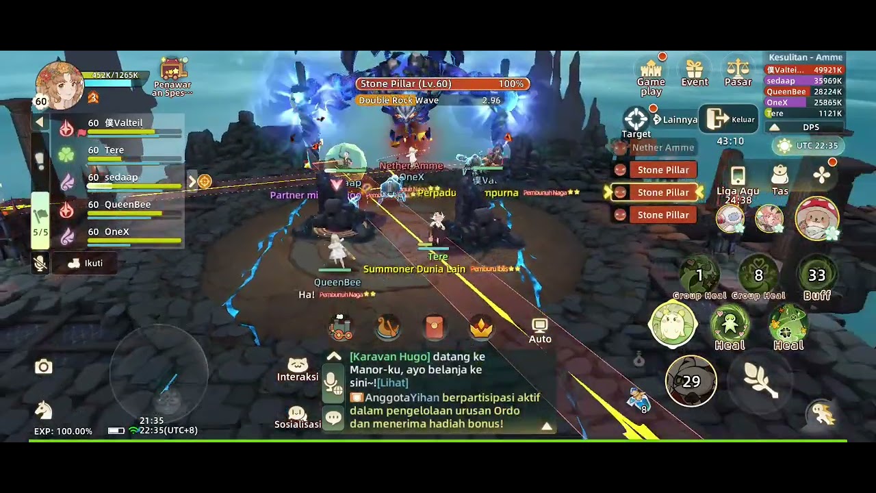 Amme Hell Without Tank POV Spirit Healer 1200k BP Member. Tree of ...