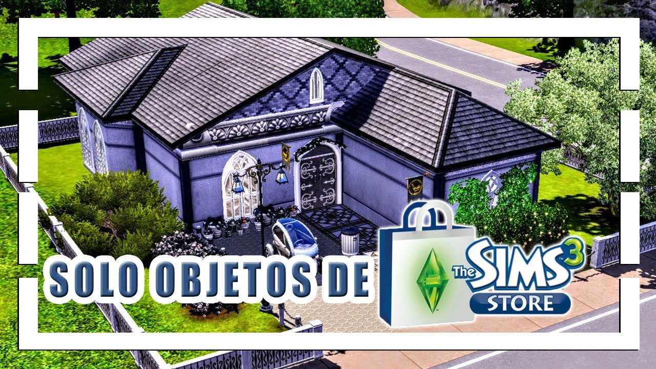 SOLO CONTENIDO DE LA STORE 🛒 | SPEED BUILD | LOS SIMS 3 - YouTube