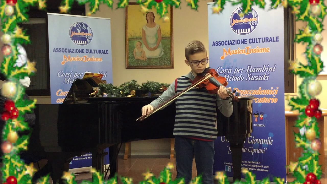 Domenico Minervini esegue di J.Pierpont: Jingle Bells, elaborazione A ...