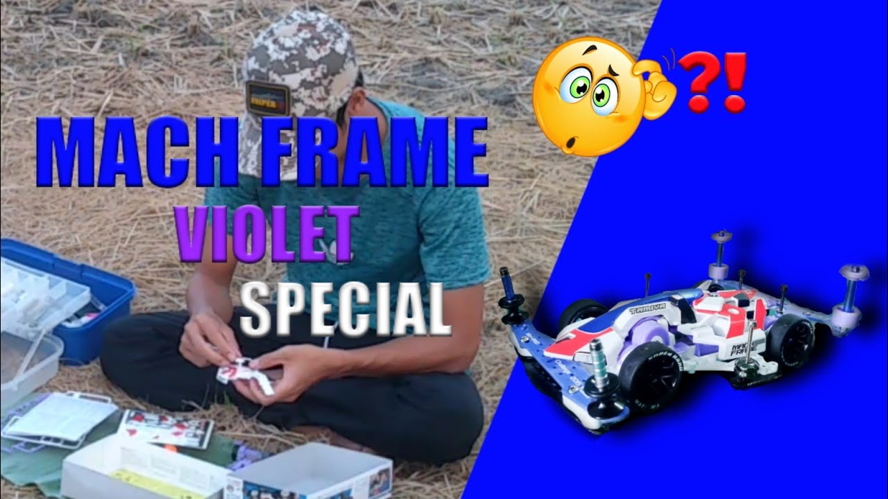 TAMIYA MACH FRAME VIOLET SPECIAL ?!! FM-A Chassis (assembly) - YouTube