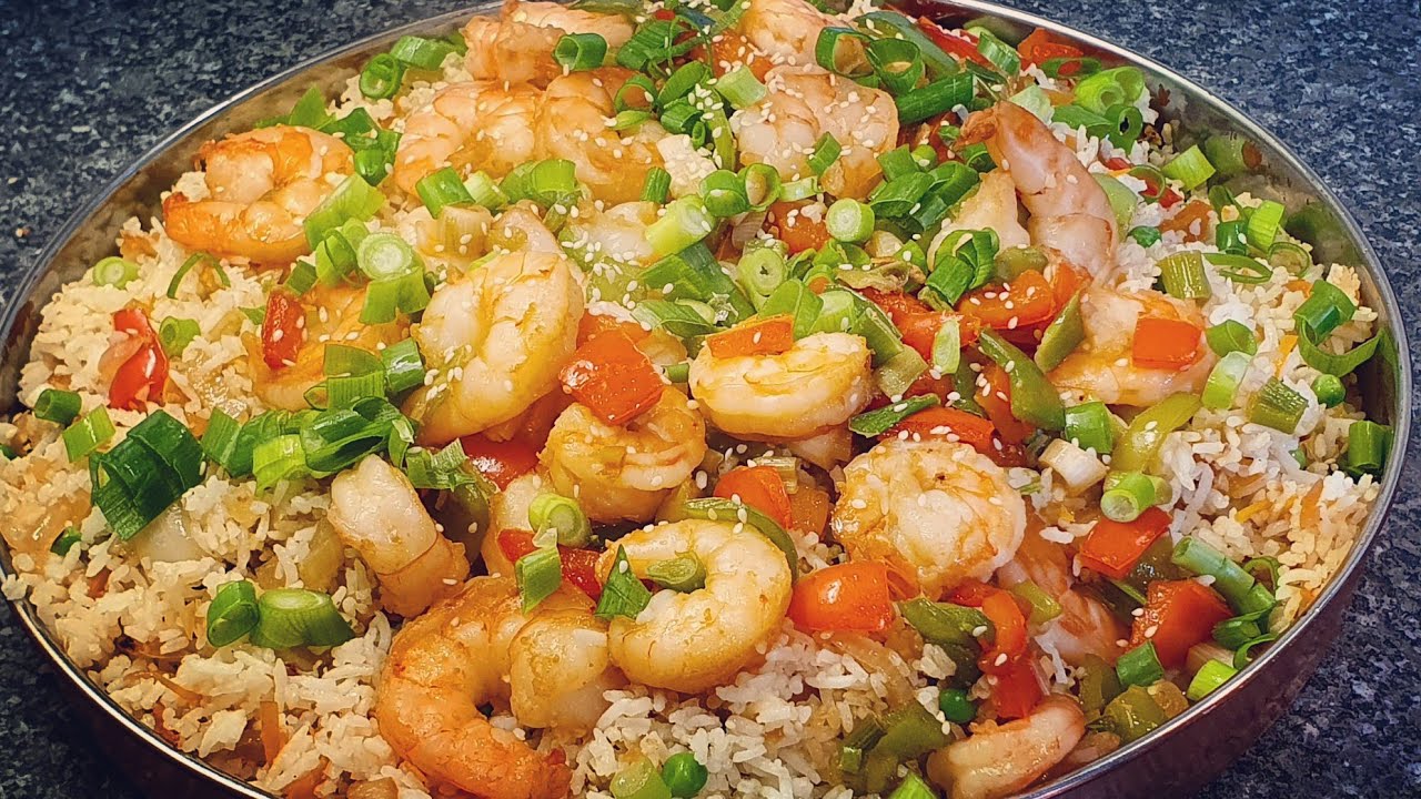 Wok'N'Go! Tiger Prawn Fried Rice - Steven Heap - YouTube