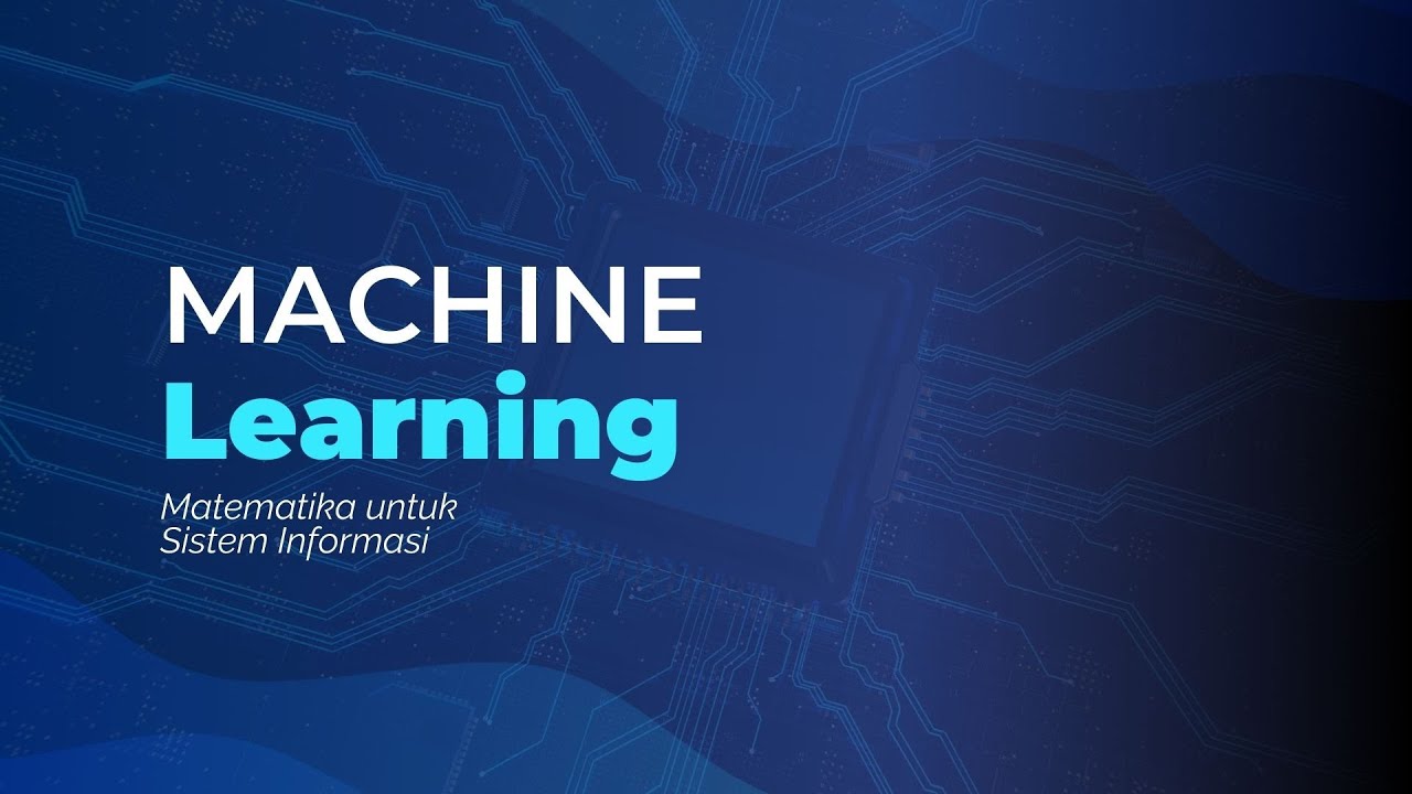 Machine Learning - YouTube