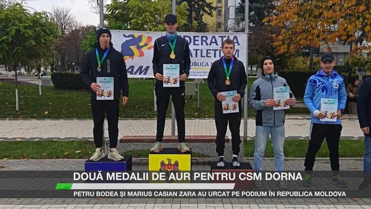 Două medalii de aur pentru CSM Dorna - YouTube