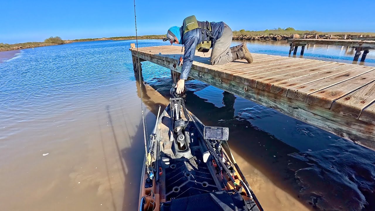 This great day ended early for me: Kayak fishing sloppy mud and cold ...