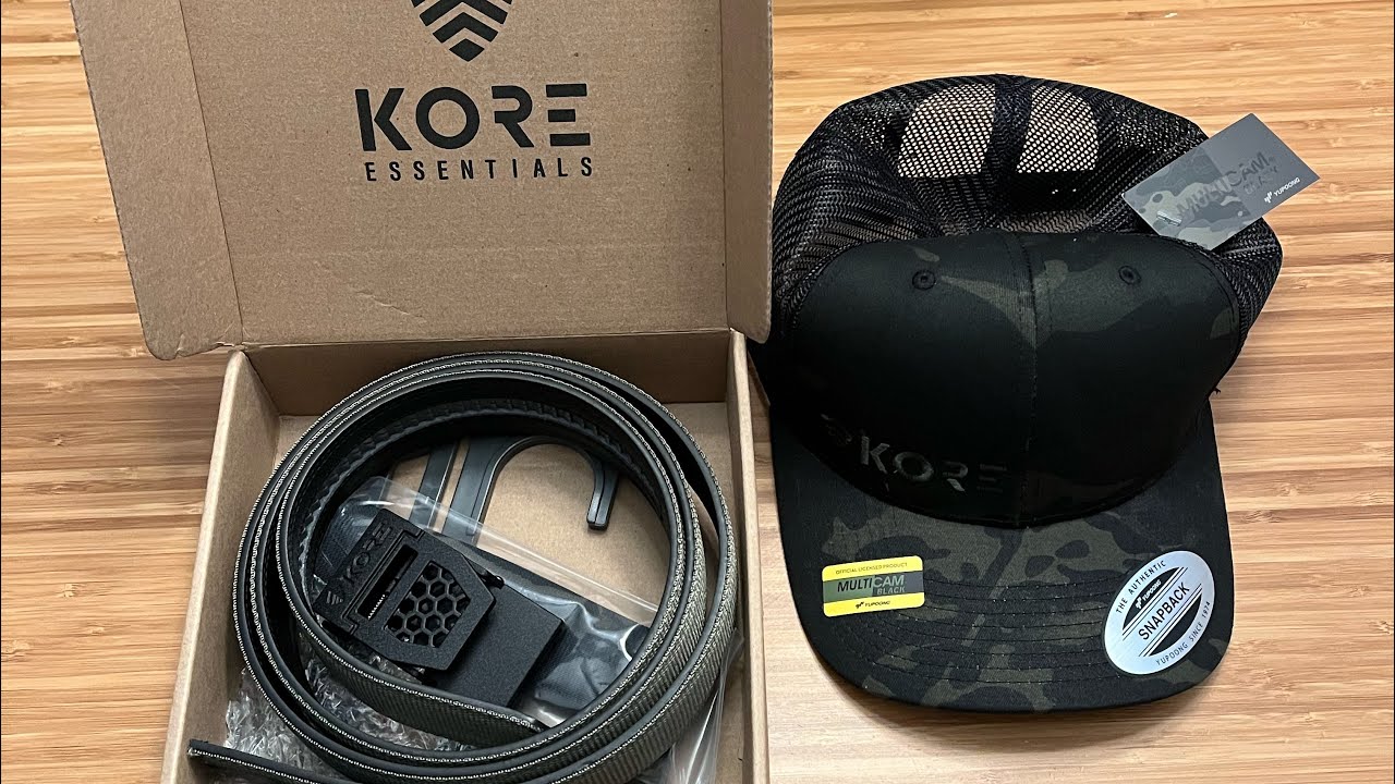 Unboxing & First Impressions: Kore Essentials Gun Belt & More - YouTube