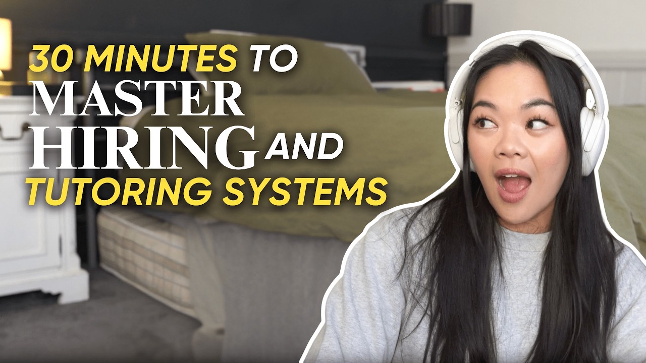 Building a Tutoring Team: 30 mins of Hiring and Tutoring Systems - YouTube