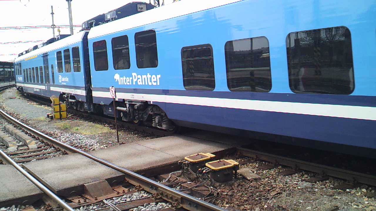 Inter Panter s pozdravem (Brno hlavní nádraží) - YouTube