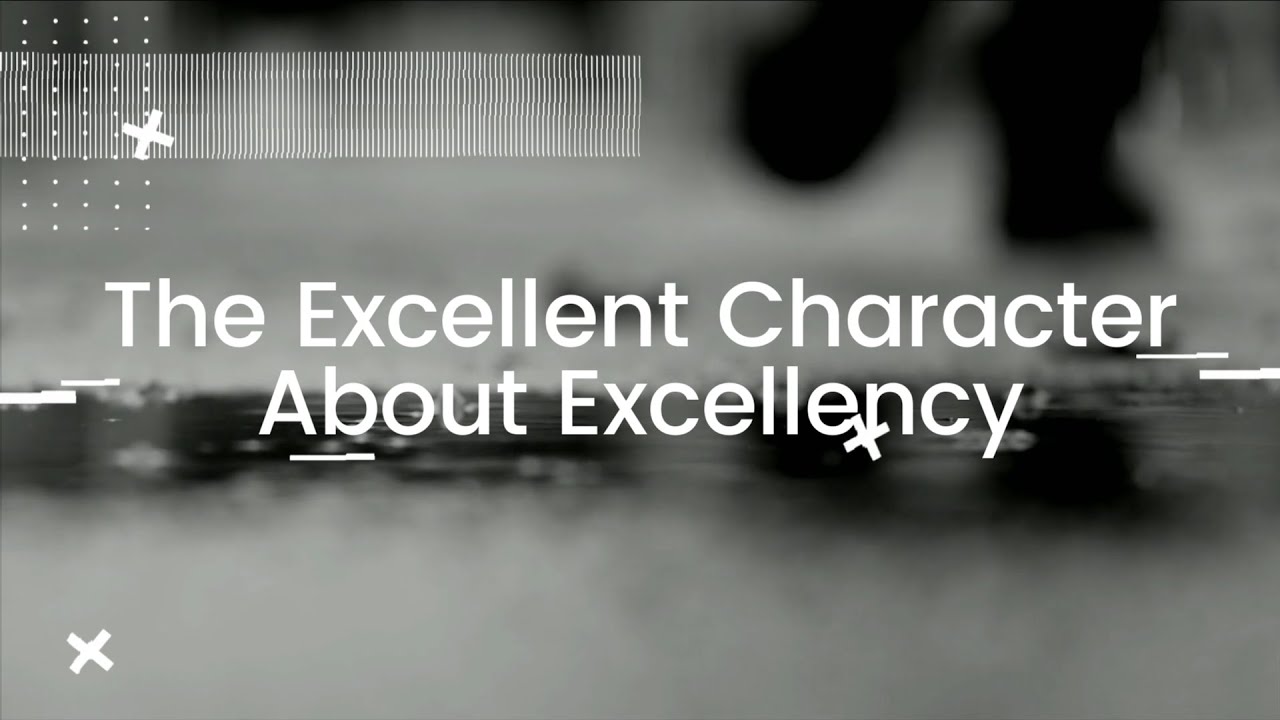 The Excellent Character About Excellency Fifth Grade (kelas 5SD) - YouTube