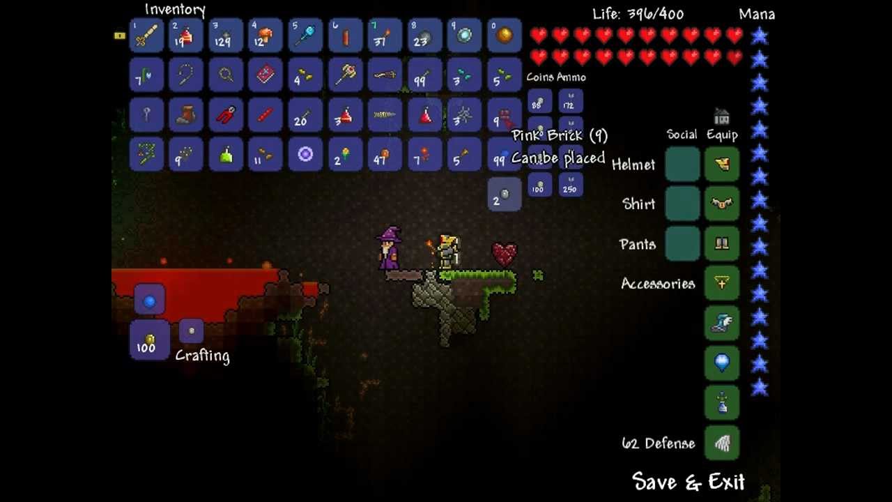 Terraria como encontrar o npc wizard. - YouTube