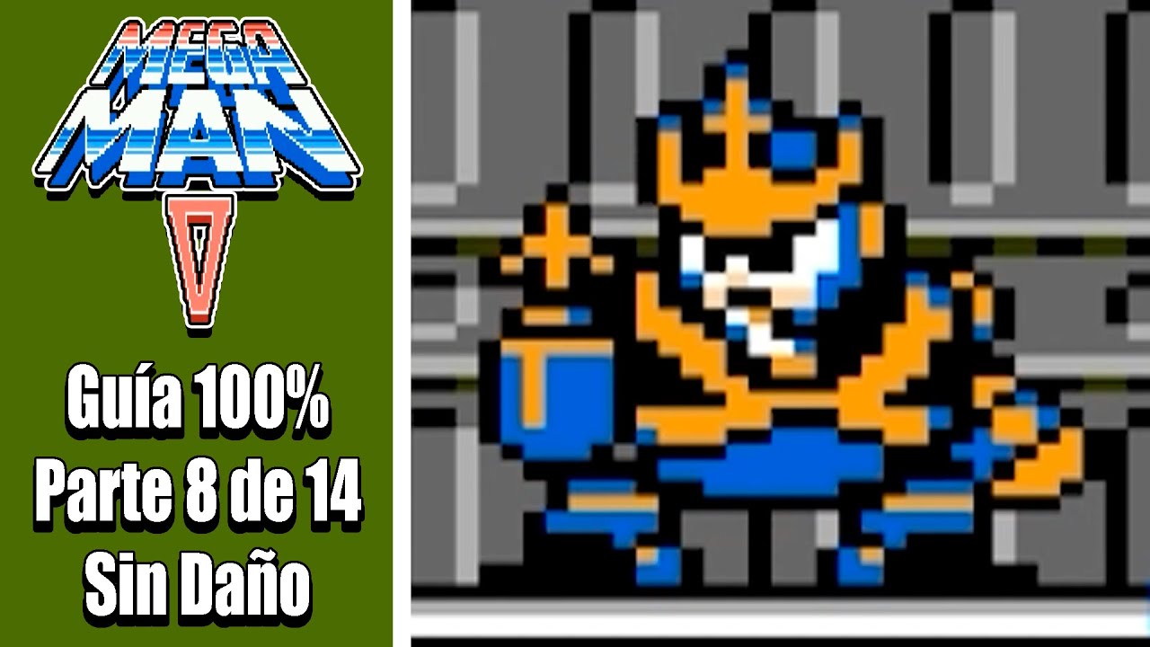 Megaman 5 (NES) - Guía Completa 100% Parte 8 de 14 Waveman (Sin Daño) RehicolReplay - YouTube