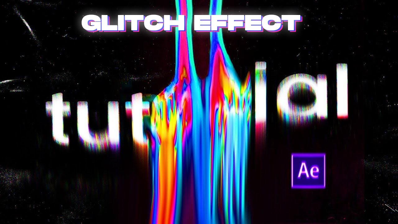 How to use Glitch Effect in Text Animation in After Effects - YouTube