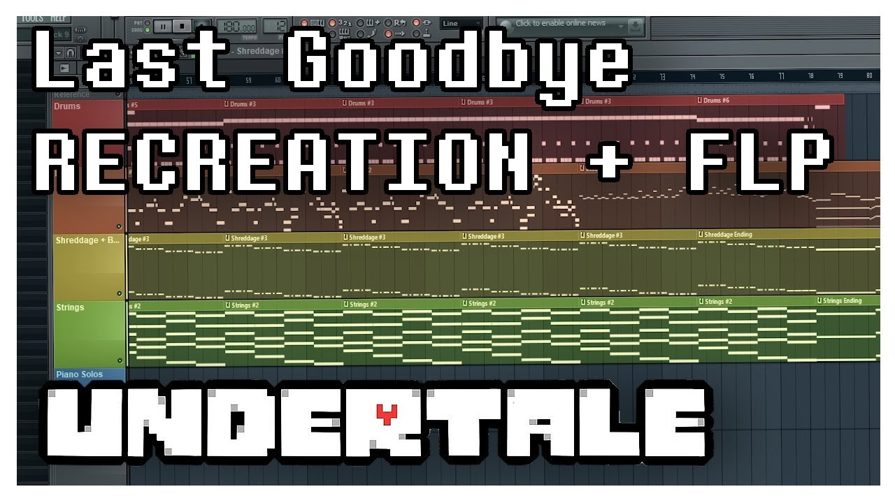 Undertale - Last Goodbye (Recreation + FLP) - YouTube