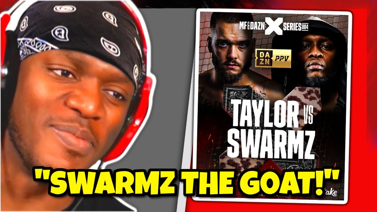 Influencers REACT to Swarmz vs Ryan Taylor Fight! - YouTube