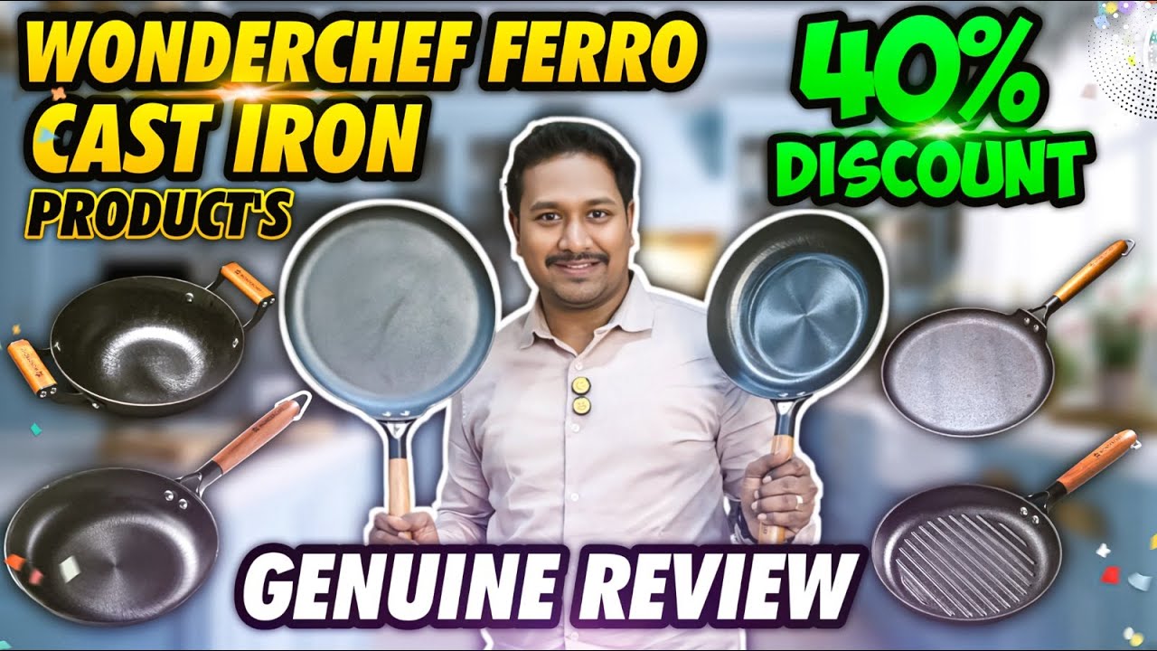 How Is Wonderchef Ferro Light Weight Cast Iron ...? Genuine Review ...