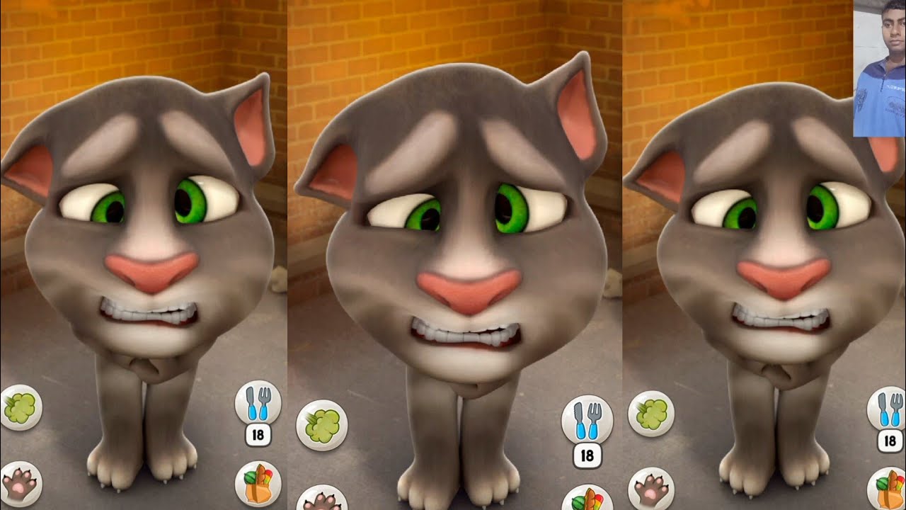 My friend TALKING tom game cat games comdey video part 79 🐈‍⬛🐈‍⬛🐱 - YouTube
