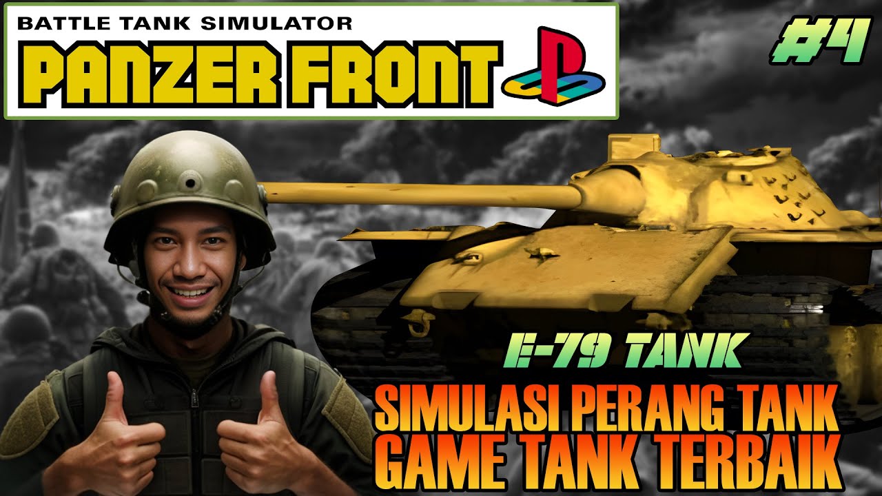 Menghancurkan Musuh dengan Kekuatan Tank E-79: Gameplay Panzer Front PS1 #4 - YouTube