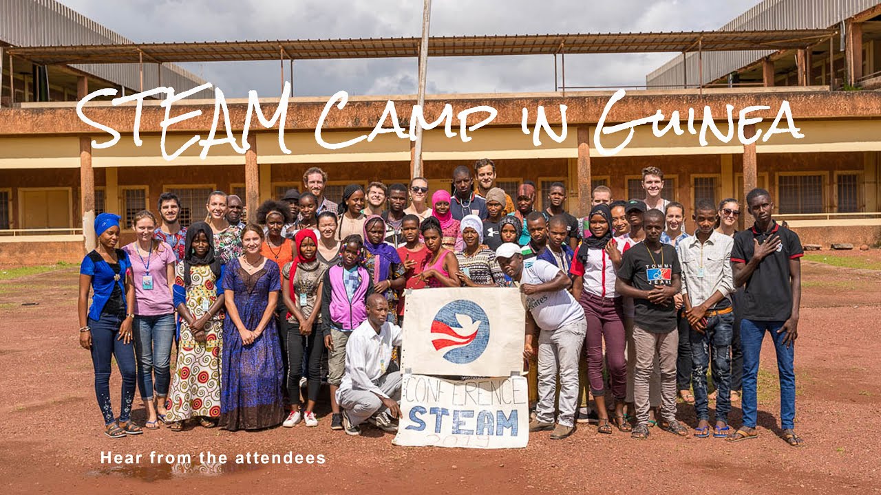 STEAM camp in Guinea | Peace Corps Guinea - YouTube