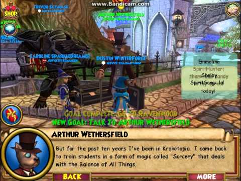 Wizard101 Walkthrough Part 2- Meeting the Teachers - YouTube