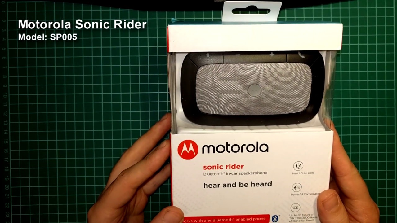 Motorola Sonic Rider Unboxing - YouTube