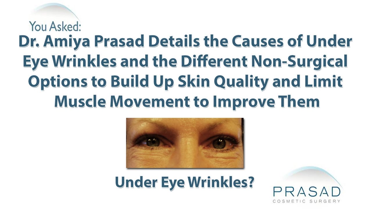 How Different Types of Under Eye Wrinkles are Caused & How to Improve ...