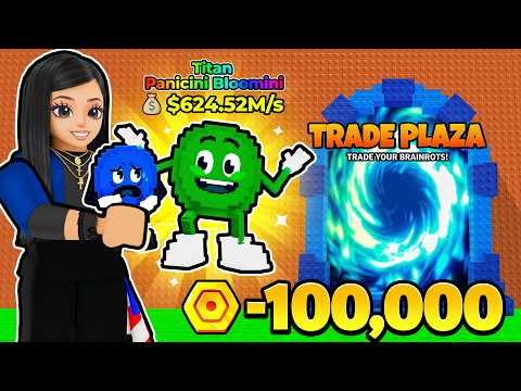 I Spent 100,000 Tokens in the Trade Plaza! (Escape Tsunami)
