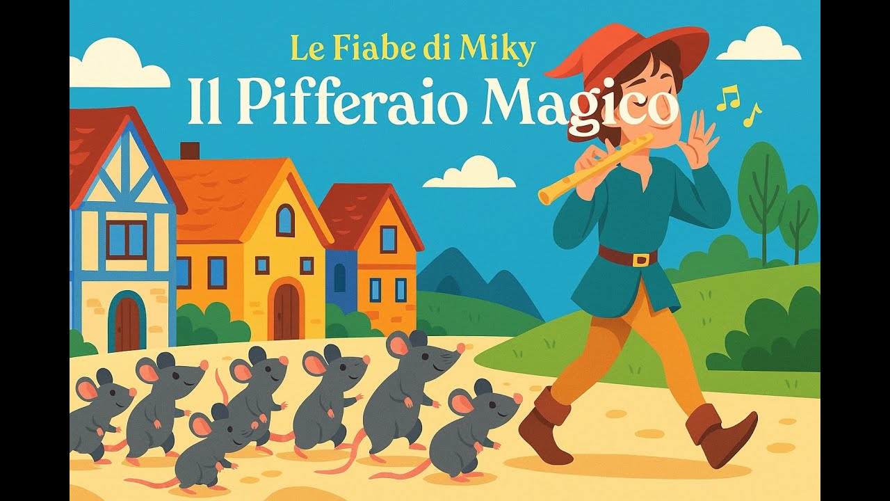 Il Pifferaio Magico @LeFiabediMiky #fiabe #magia #musica - YouTube