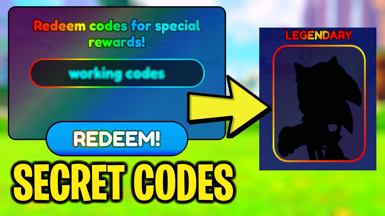 SECRET WORKING CODES YOU WON'T BELIVE EXIST IN SONIC SPEED SIMULATOR ...